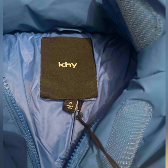 Khy | Jackets & Coats | Khy Kylie Standard Puffer In Blue | Poshmark